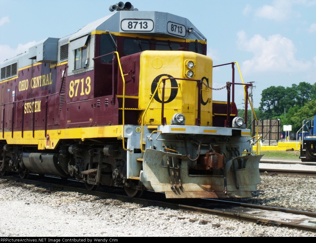 Close up of the 8713